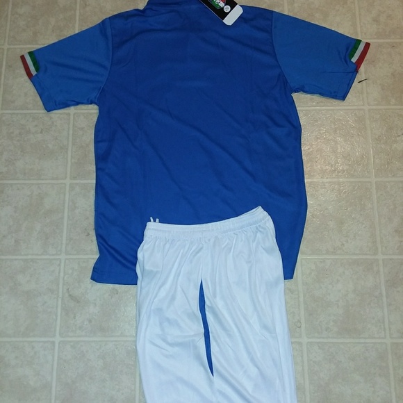 other | Shirts & Tops | Italy National Team Kids Soccer Kit | Poshmark